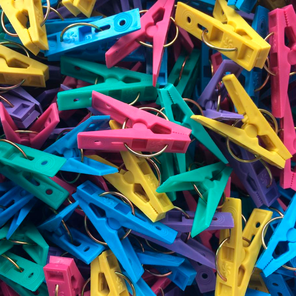 Pinza para Ropa 50 Piezas – Súper La Violeta