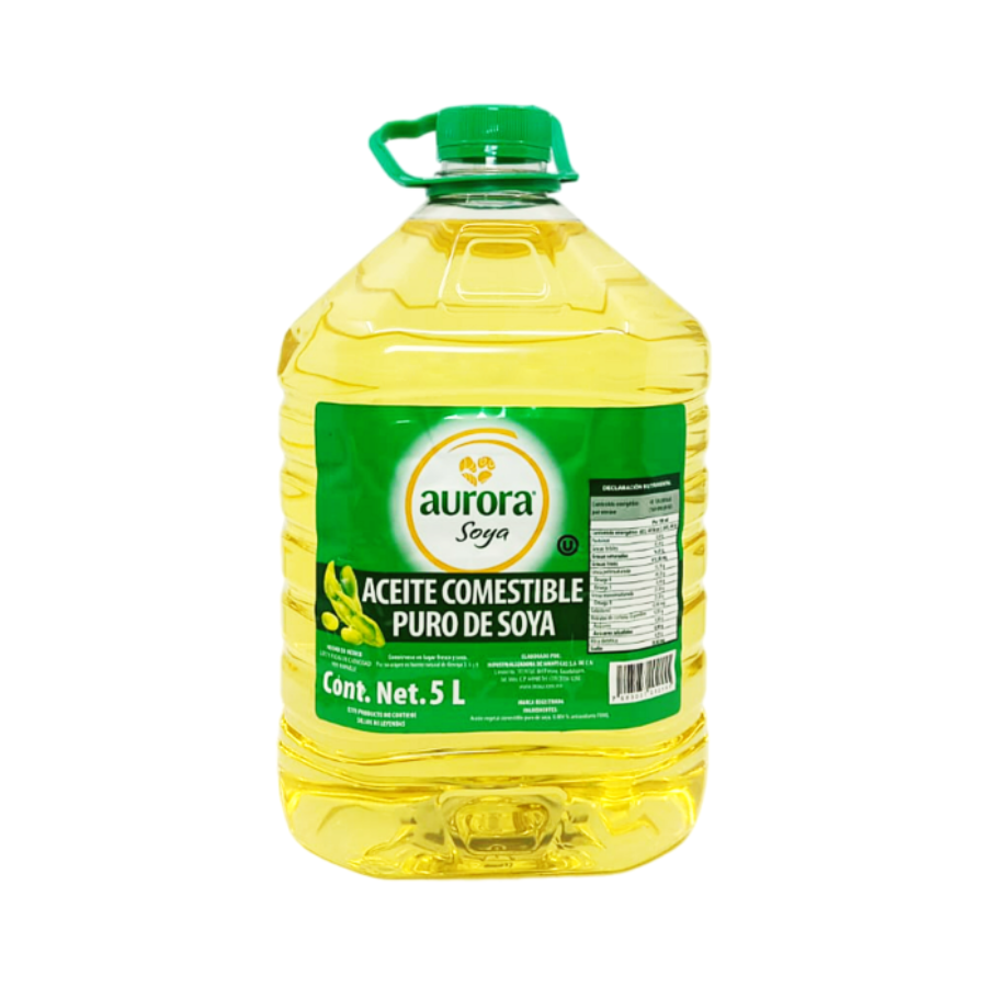 ACEITE AURORA 5LT SOYA – Súper La Violeta
