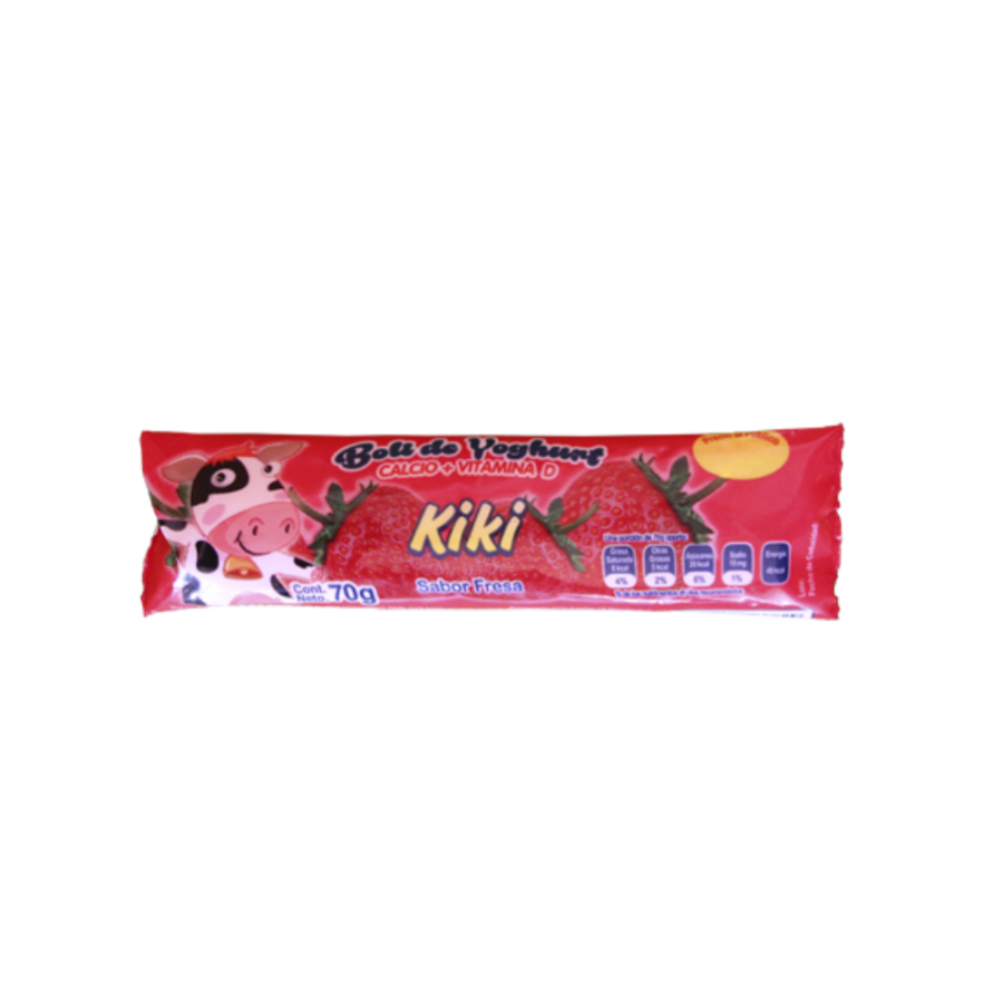 BOLI DE YOGURT KIKI 70GR FRESA – Súper La Violeta
