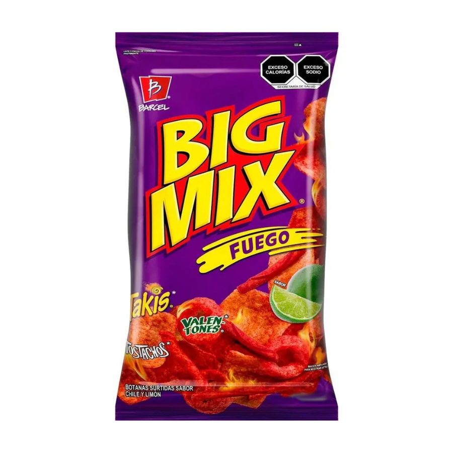 BOTANA BIG MIX 80GR FUEGO – Súper La Violeta