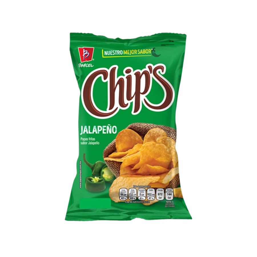 BOTANA CHIPS 65GR JALAPEÑO – Súper La Violeta