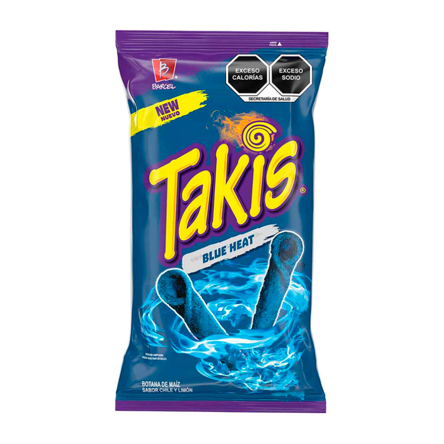 BOTANA TAKIS 70GR BLU/HEAT – Súper La Violeta