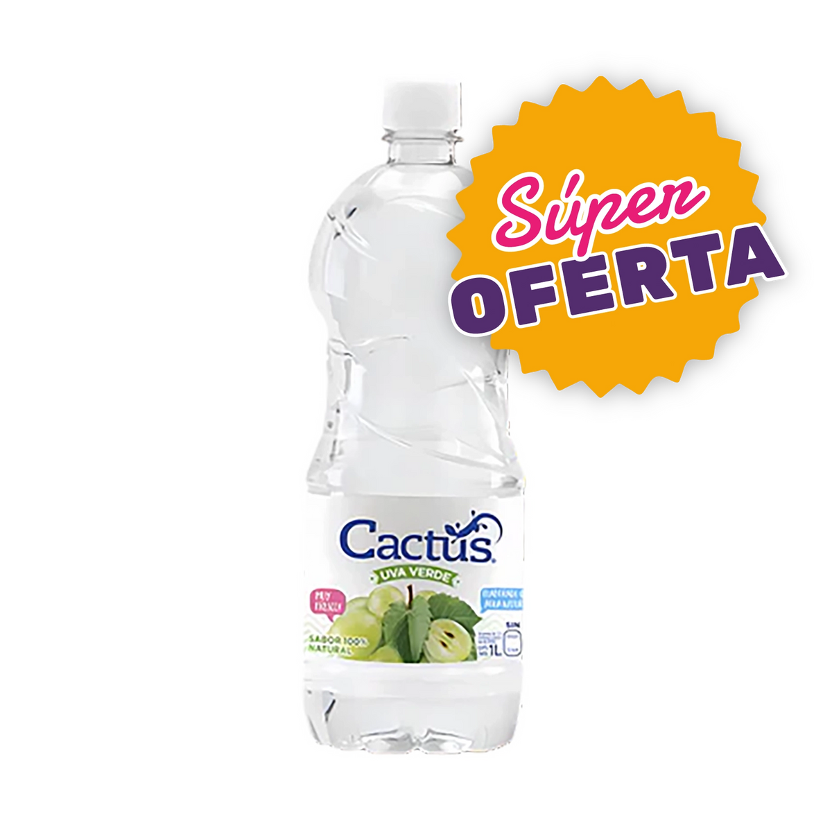 Agua Cactus Varios Sabores 500 ml | Súper La Violeta – Súper La Violeta
