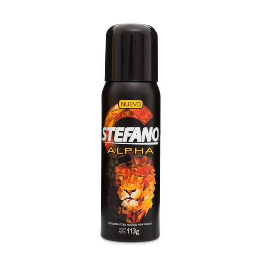 DESO. STEFANO AEROSOL 113GR ALPHA – Súper La Violeta