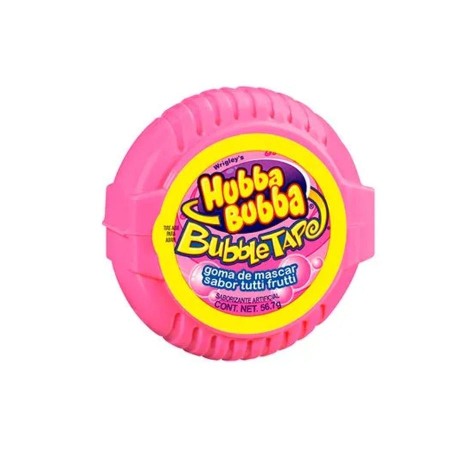 DULCE CHICLE HUBBA BUBBA TAPE TUTTI 56.7GR – Súper La Violeta