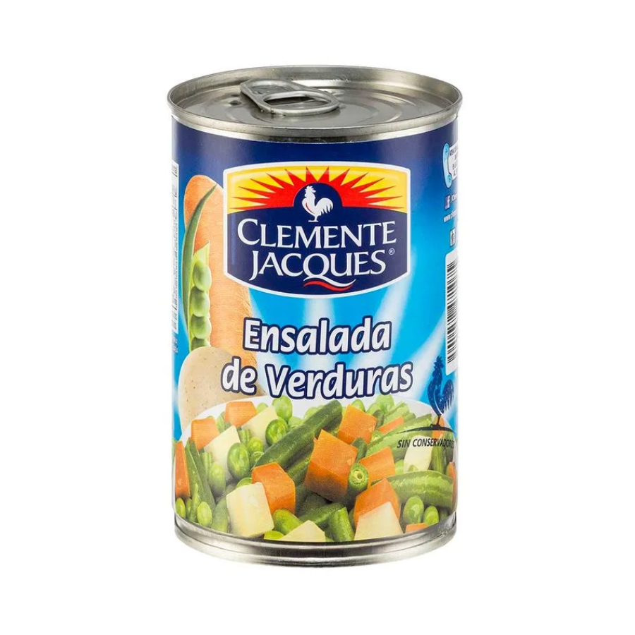 ENSALADA DE VERDURAS CLEMENTE JACQUES 410GR – Súper La Violeta