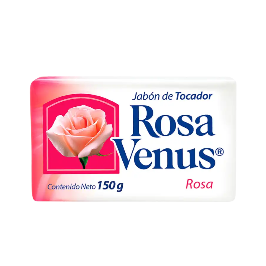 JABON T. ROSA VENUS 150GR ROSA – Súper La Violeta