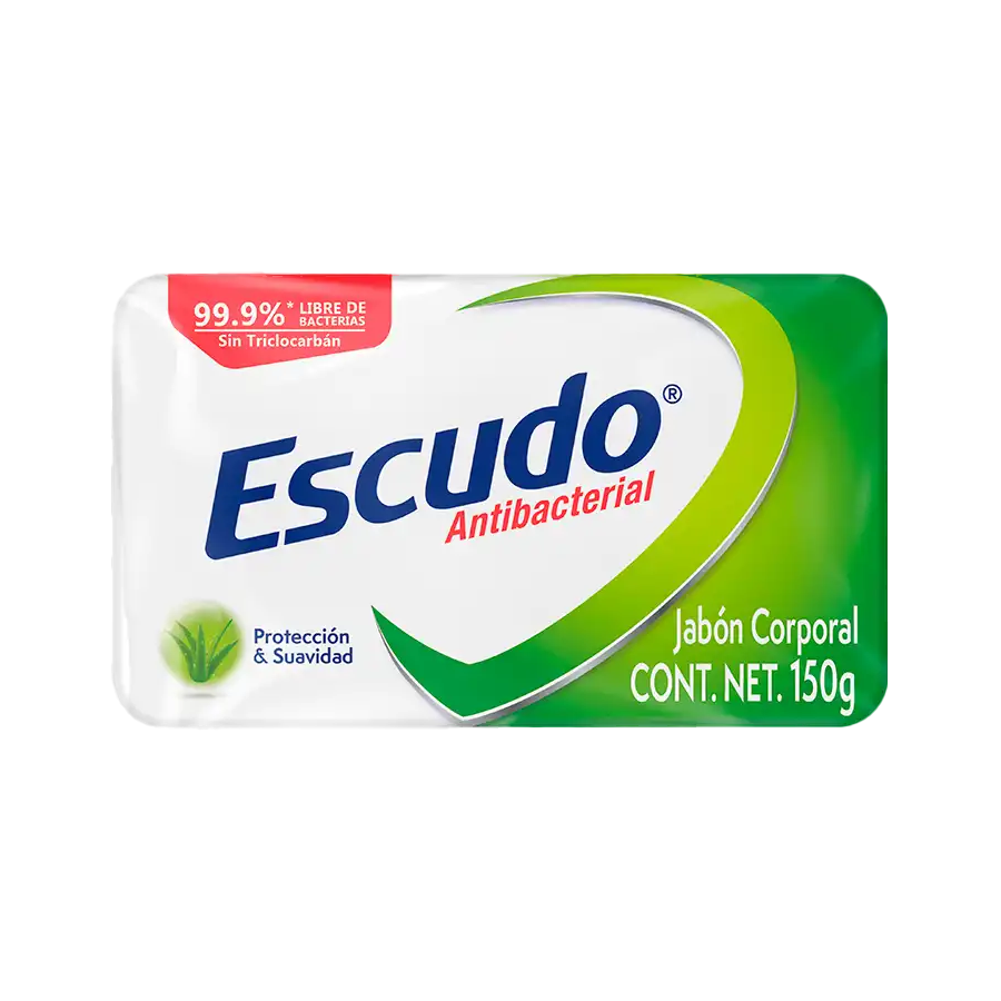 JABON T. ESCUDO 150GR VERDE – Súper La Violeta