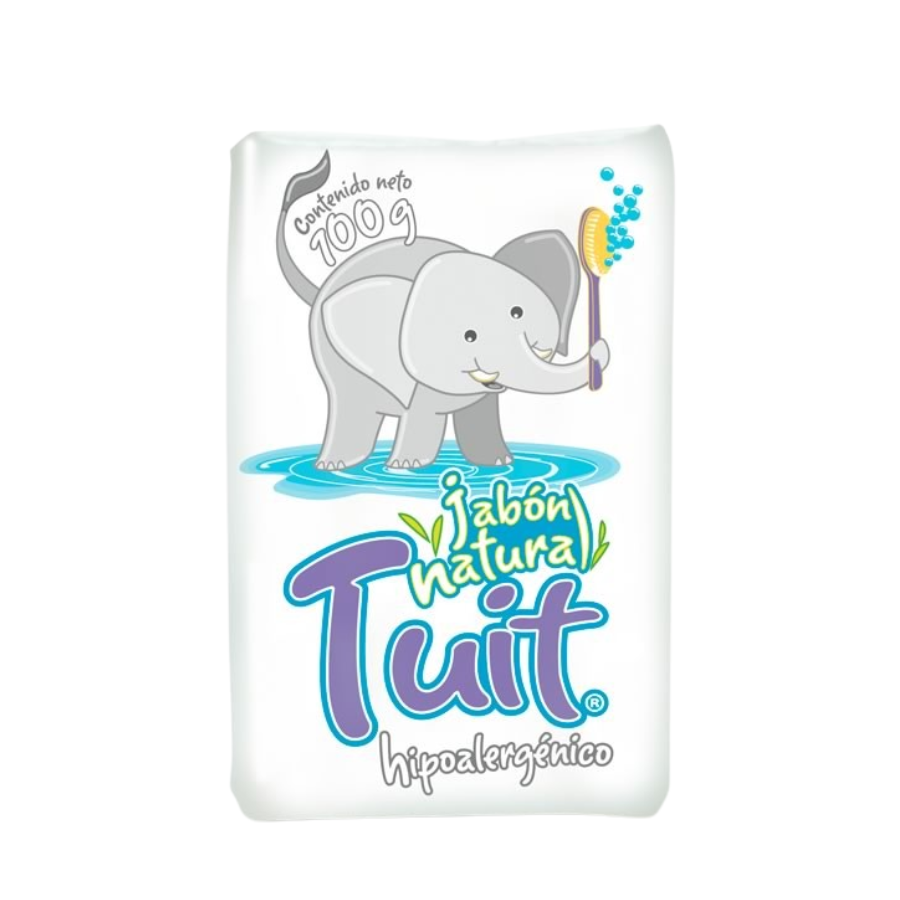 JABON T. TUIT HIPOALERGENICO 100GR NATURAL – Súper La Violeta