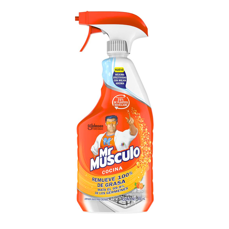 LIM. MR. MUSCULO COCINA 650ML NARANJA – Súper La Violeta