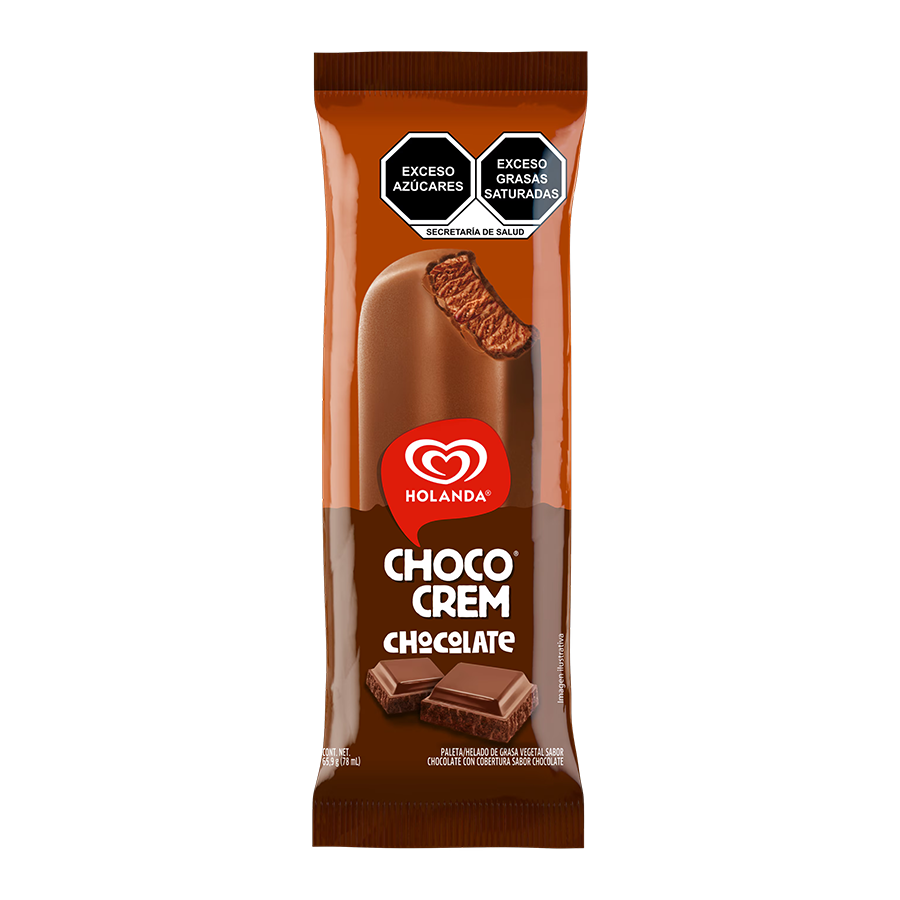 PALETA HOLANDA CHOCO CREAM 78ML CHOCOLAT – Súper La Violeta