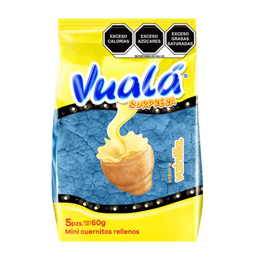 PAN VUALA SORPRESA 60GR VAINILLA – Súper La Violeta