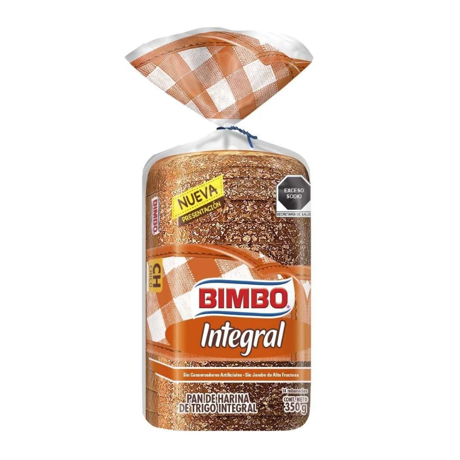 PAN BIMBO INTEGRAL 300GR – Súper La Violeta