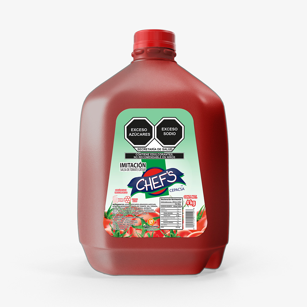 SALSA CATSUP CHEFS 4KG – Súper La Violeta