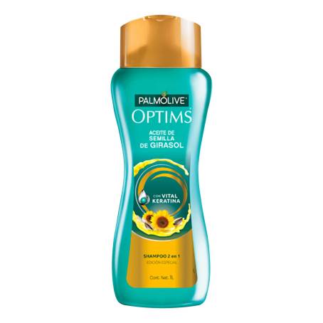 Shampoo Palmolive Optims keratina 1 litro – Súper La Violeta