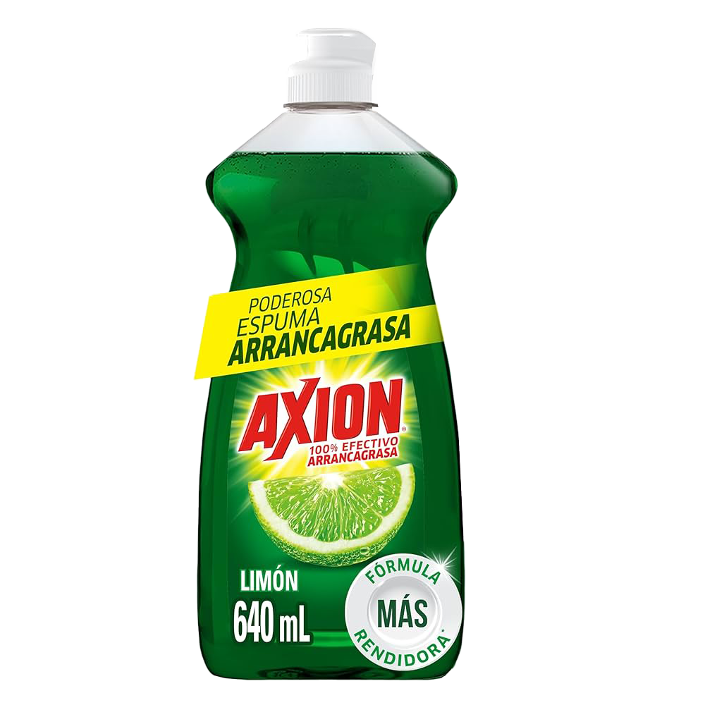 DET. LIQ. AXION 640ML LIMON – Súper La Violeta