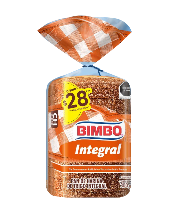 PAN BIMBO INTEGRAL 300GR – Súper La Violeta