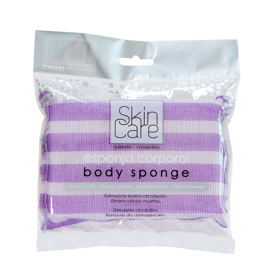 Estropajo Boja Corporal Skincare pieza Puff – Súper La Violeta