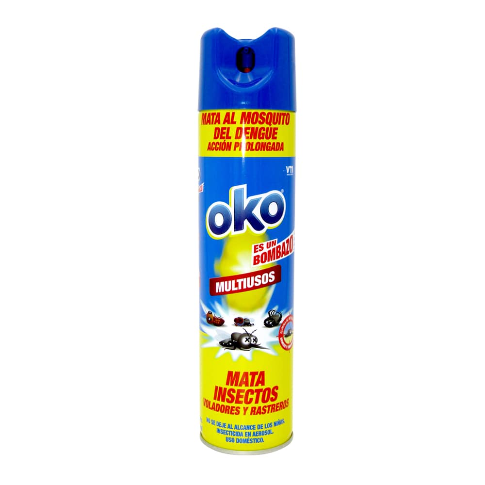 Insecticida Oko Aerosol Multiuso 400 ml. – Súper La Violeta