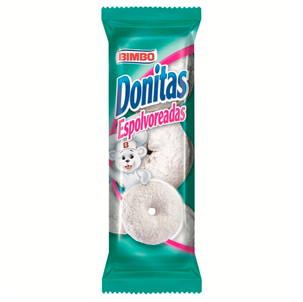 Pan Bimbo Donitas Espolvoreadas 105 gr. – Súper La Violeta
