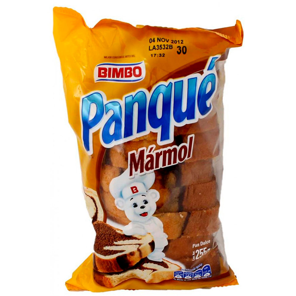 Pan Bimbo Panqué Mármol 300 GRS – Súper La Violeta