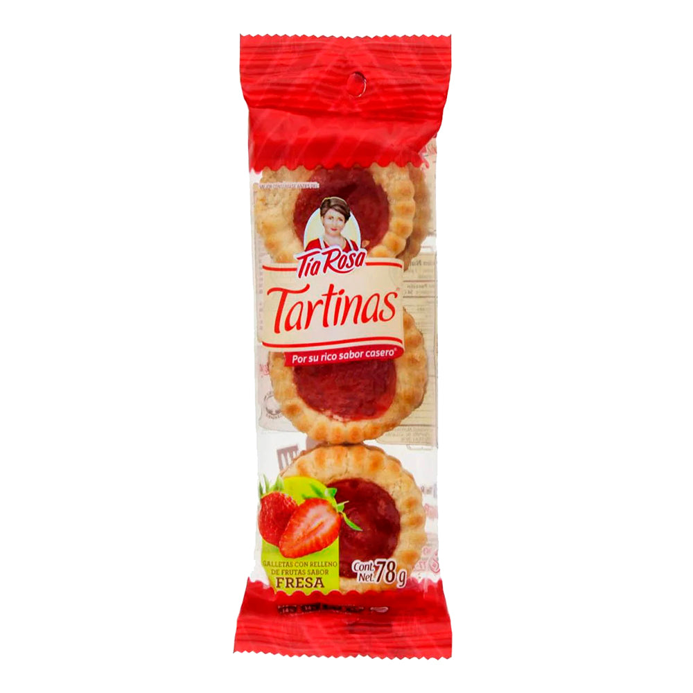 Pan Tía Rosa Tartinas Fresa 78 gr. – Súper La Violeta