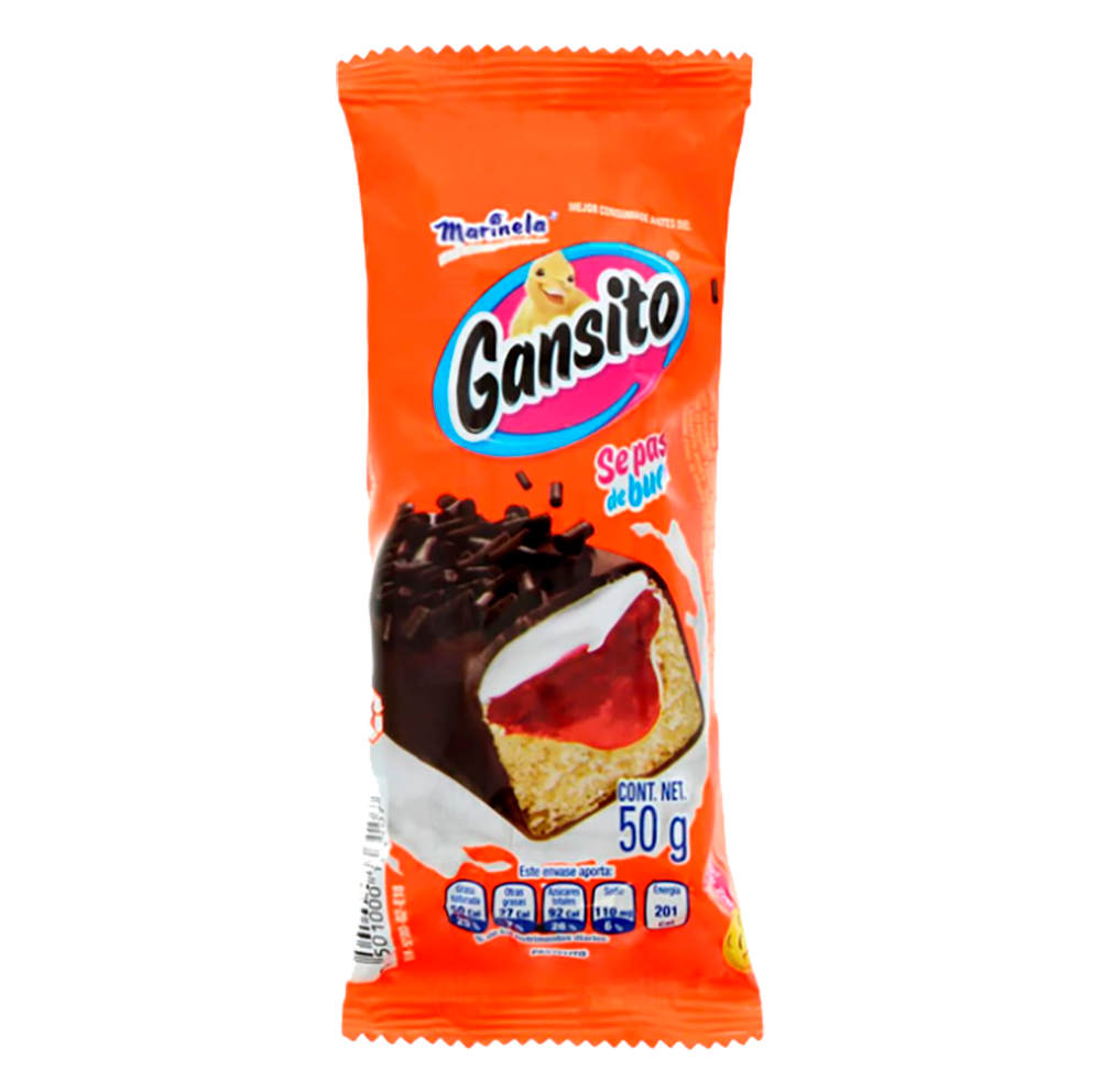 Pastelitos Marinela Gansito 50 GR – Súper La Violeta