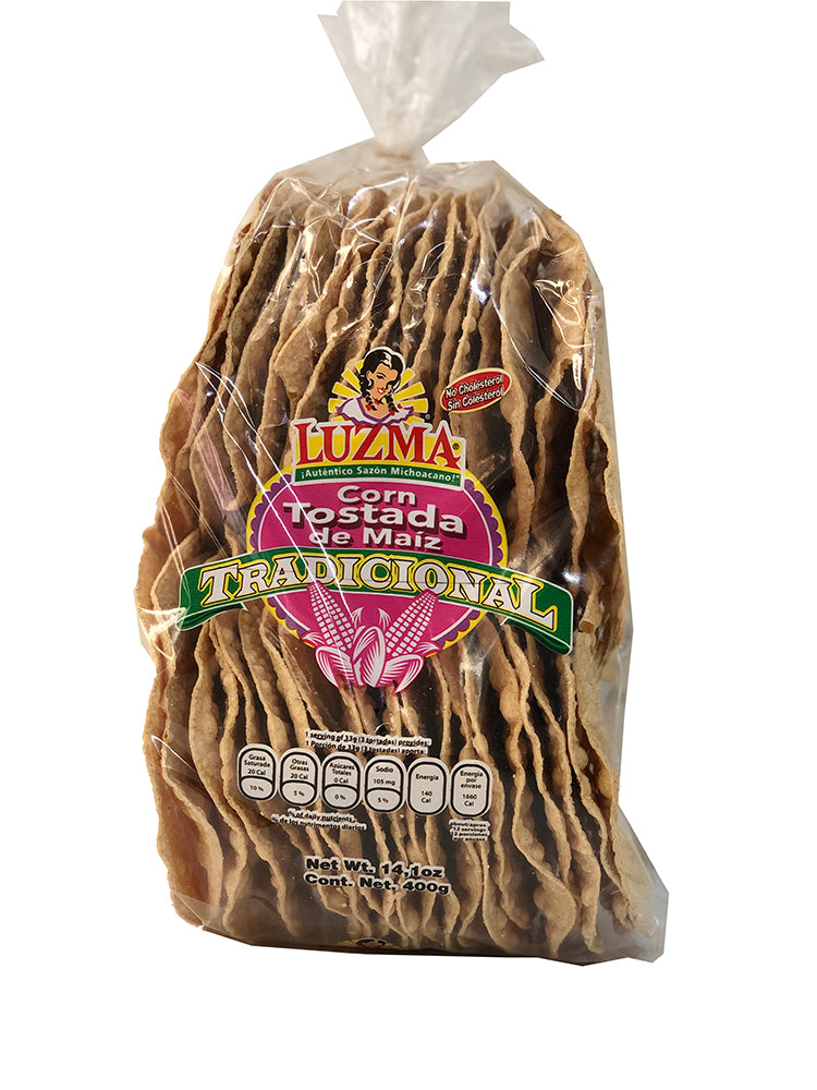 Tostada Luzma Tradicional 40 PZAS – Súper La Violeta