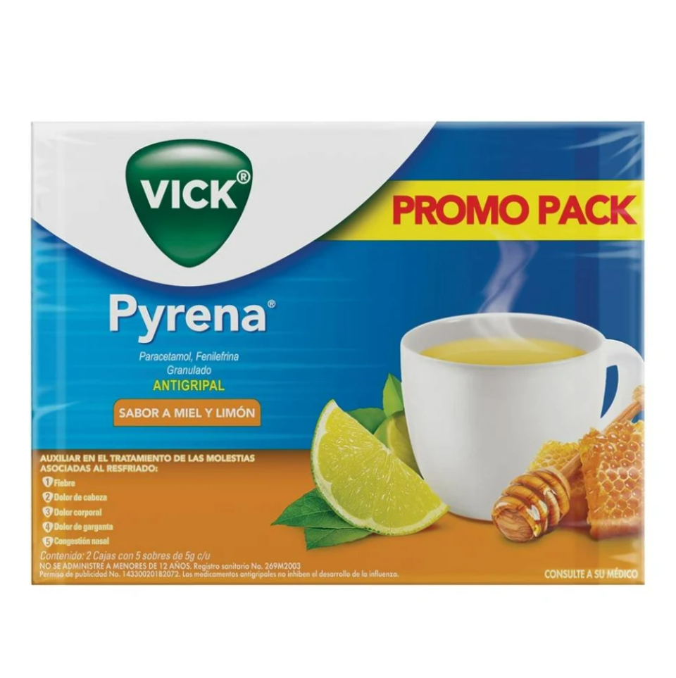 Vick Pyrena 12 sobres – Súper La Violeta