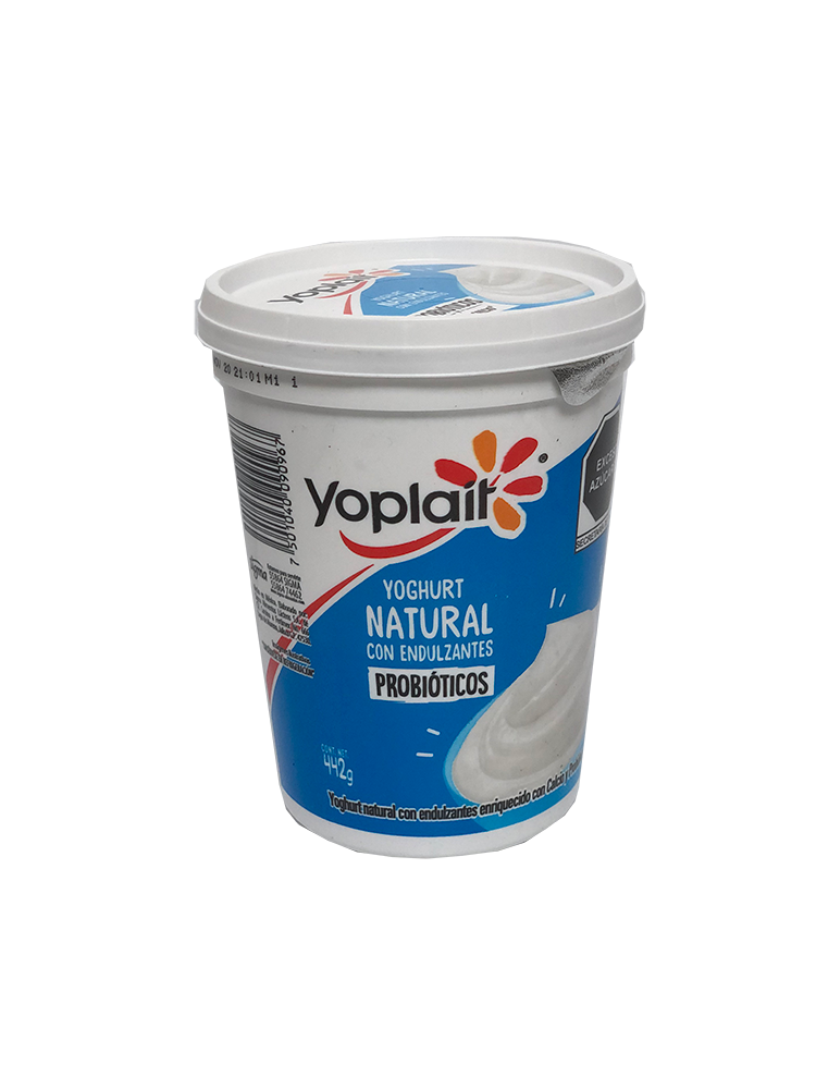 Yoghurt Yoplait 442 Gr Natural Súper La Violeta
