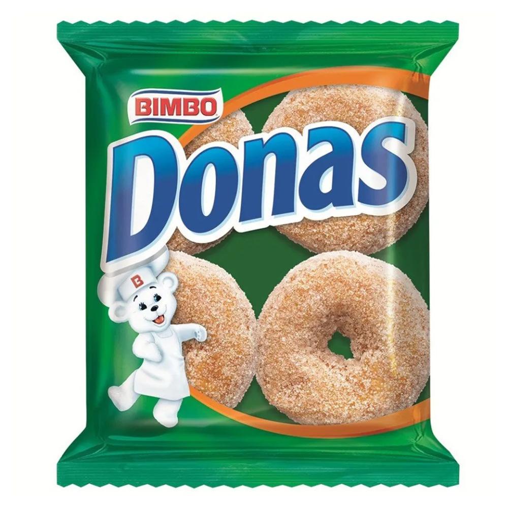 Pan Bimbo Donas Paq. 6 unidades. – Súper La Violeta