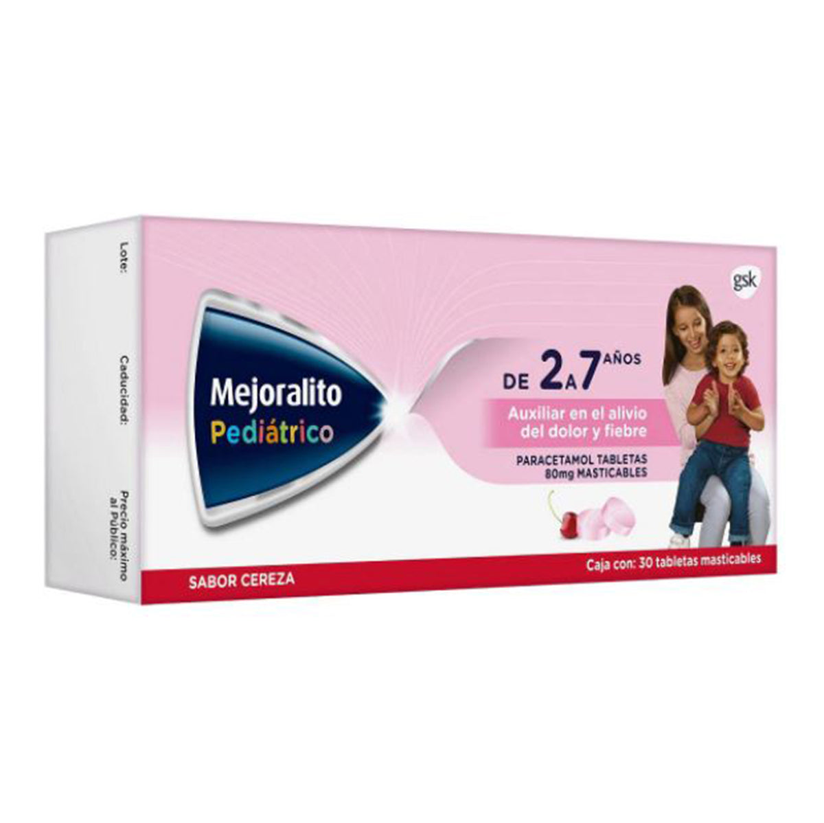 Mejoralito Paracetamol Infantil Paq. 30 unidades – Súper La Violeta
